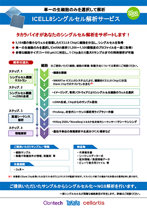受託関連 資料請求一覧｜タカラバイオ株式会社